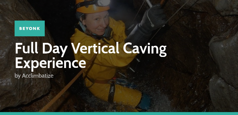 Beyonk | Full Day Vertical Caving Experience