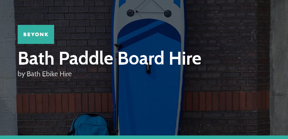Beyonk | Bath Paddle Board Hire