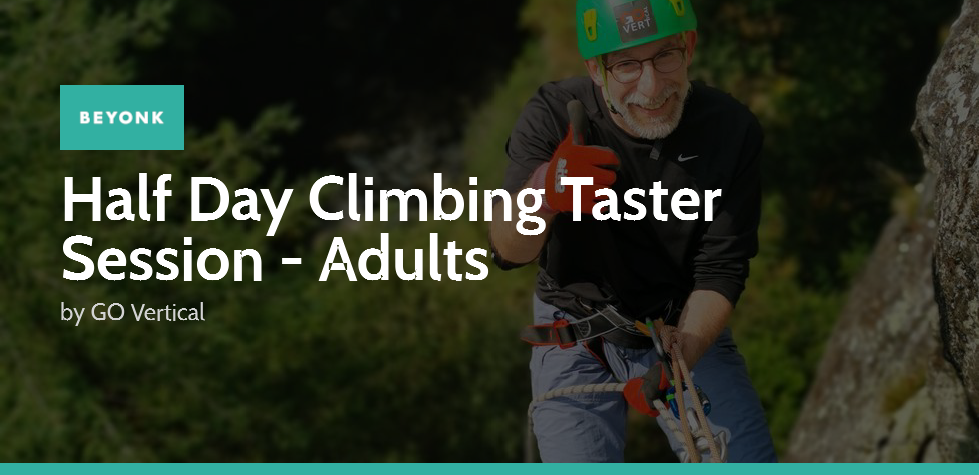 Beyonk | Half Day Climbing Taster Session - Adults